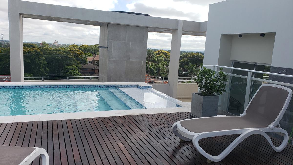 Alquilo Departamento 2 dormit. 2 cocheras,Mburucuya. Ref #RF574A - infocasas.com.py