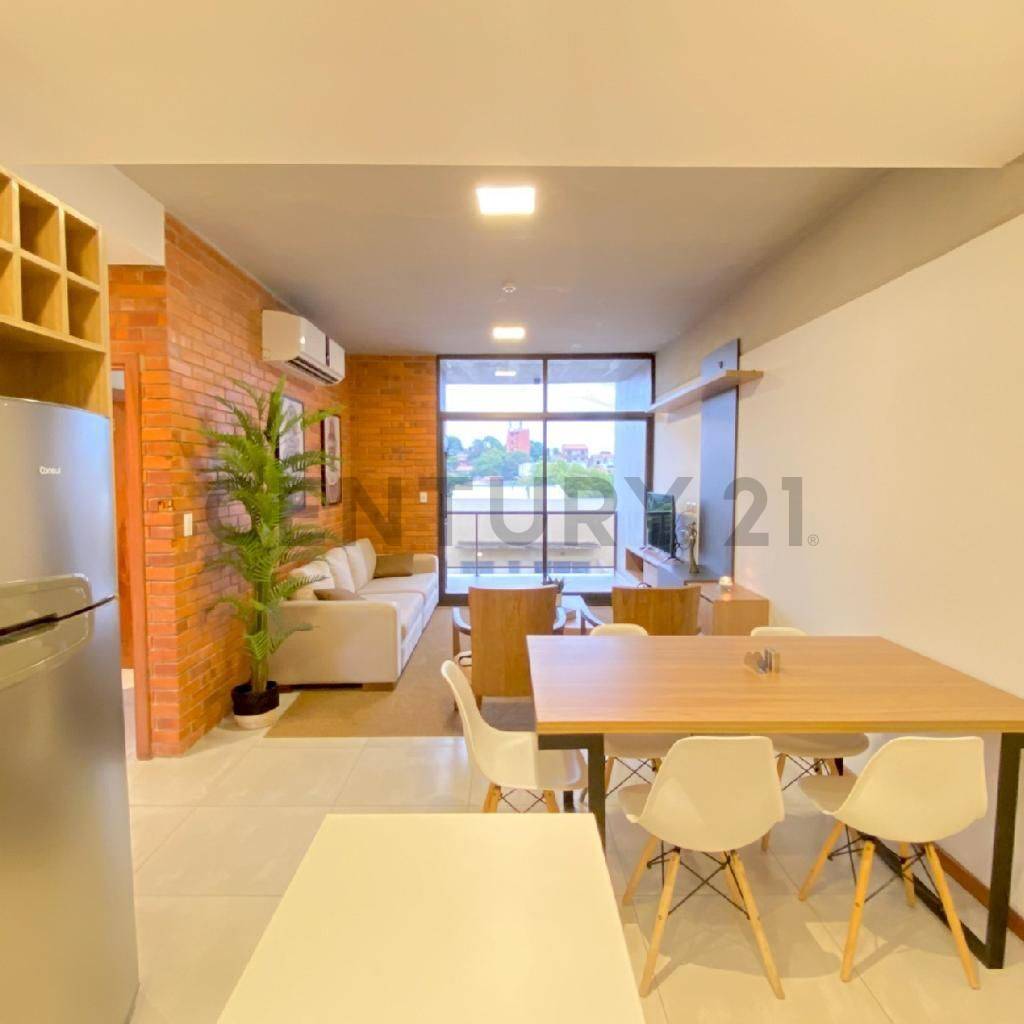 ALQUILO DEPARTAMENTO AMOBLADO EDIFICIO MBURUCUYA FLATS. Ref #N65411 - infocasas.com.py