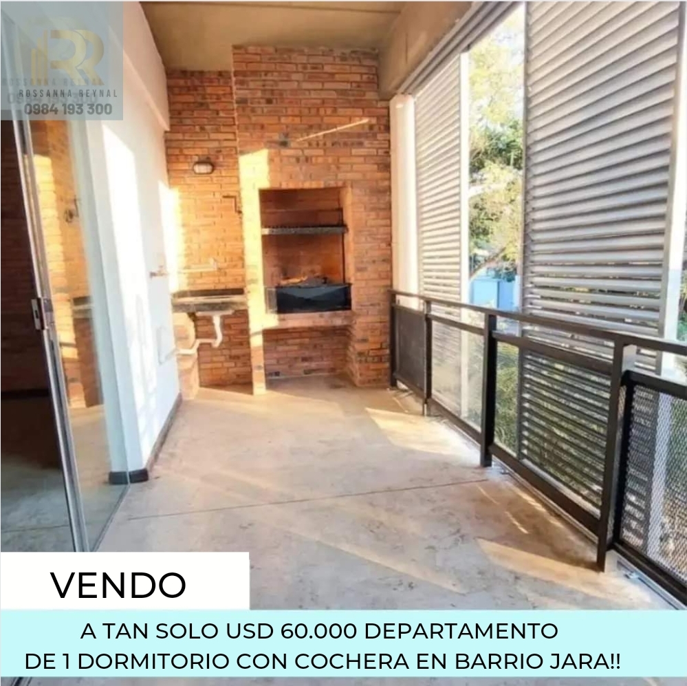 VENDO AMPLIO DEPARTAMENTO DE 1 DORMITORIO EN BARRIO JARA!!. Ref #H88A6A - infocasas.com.py