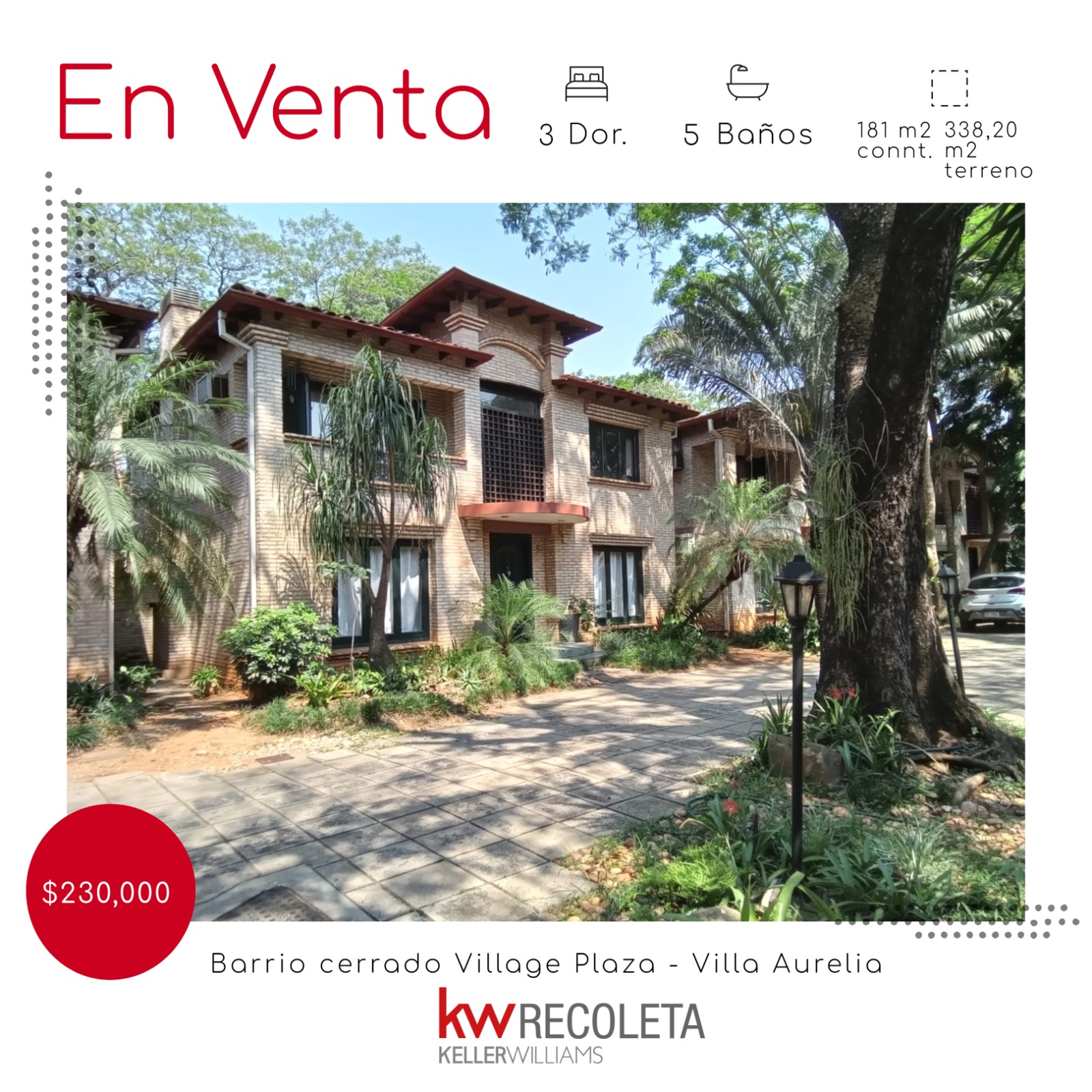 VENDO CASA EN BARRIO CERRADO. Ref #ZB5E4A - infocasas.com.py