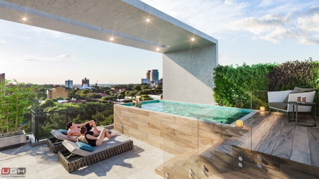 ALQUILO DPTO. EN EDIFICIO LIFE QUESADA, RECOLETA. Ref #L3DC57 - infocasas.com.py