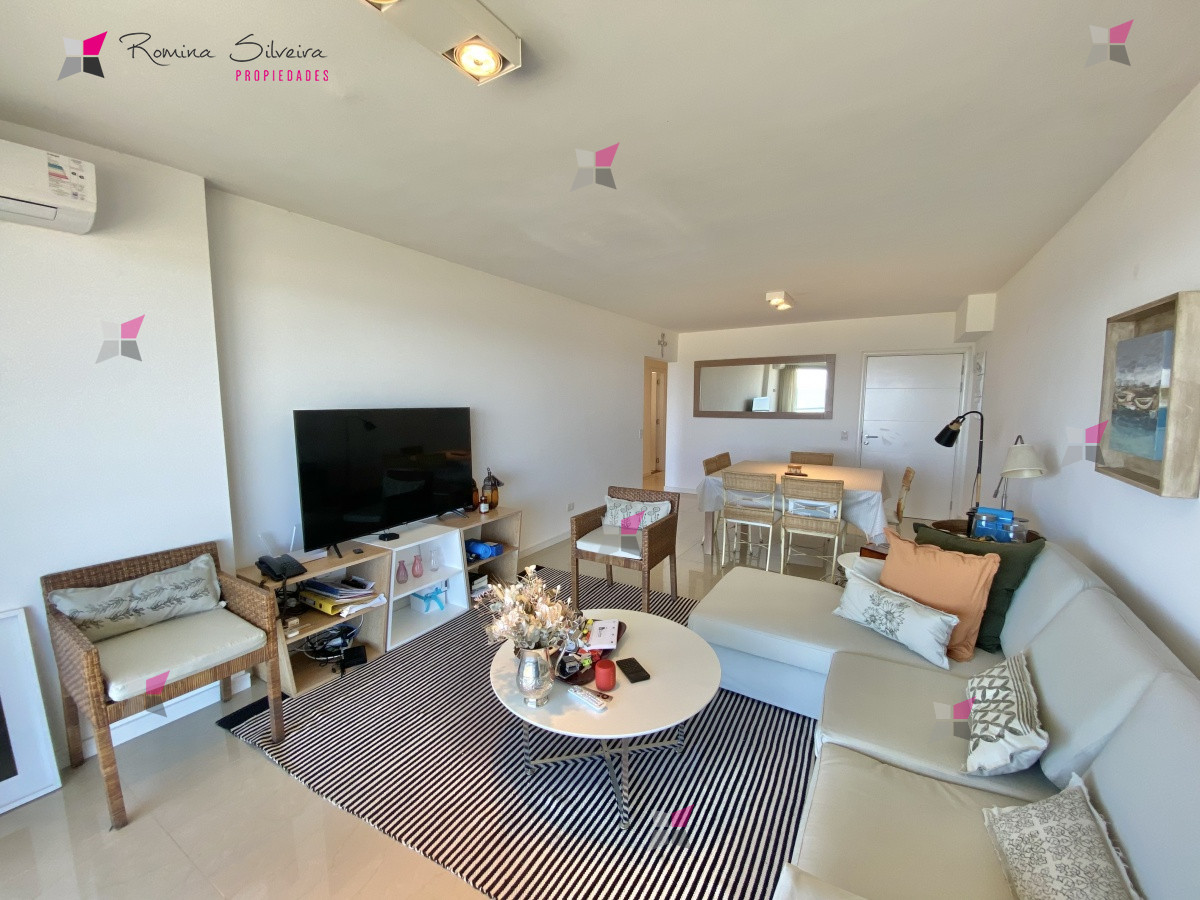 ALQUILER TEMPORARIO DE APARTAMENTO 3 DORMITORIO EN EDIFICIO BLUE MARINE PUNTA DEL ESTE. Ref # ...