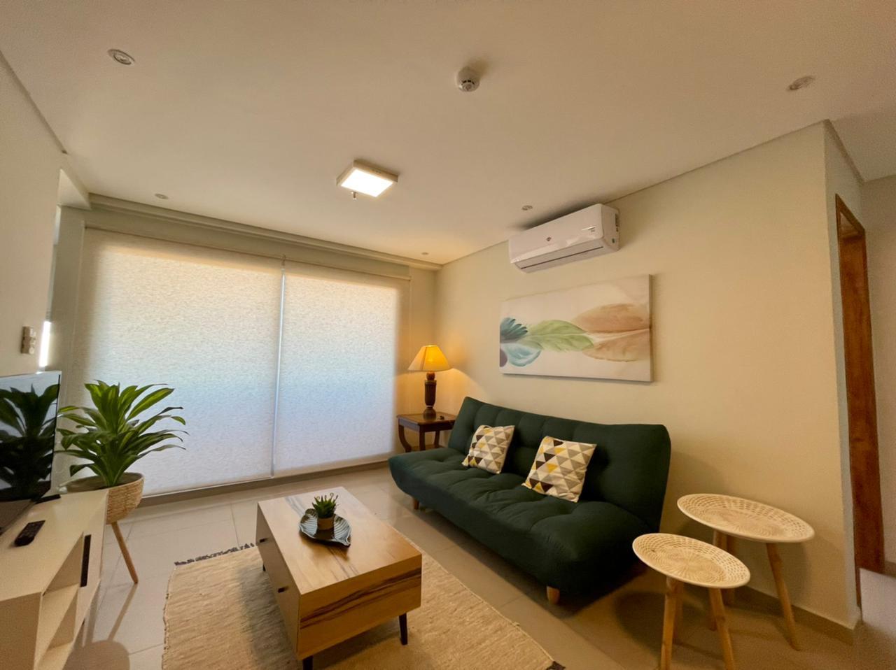 Departamento de una habitación amoblado y equipado en Barrio Jara. Ref #KF0617 - infocasas.com.py