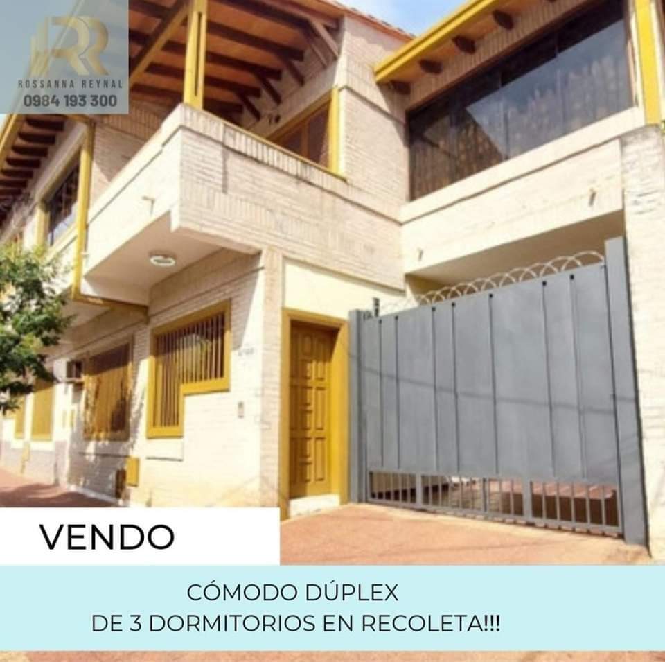VENDO LINDO DÚPLEX DE 3 DORMITORIOS EN BARRIO RECOLETA A SÓLO USD 152.000‼️. Ref #RB091B ...