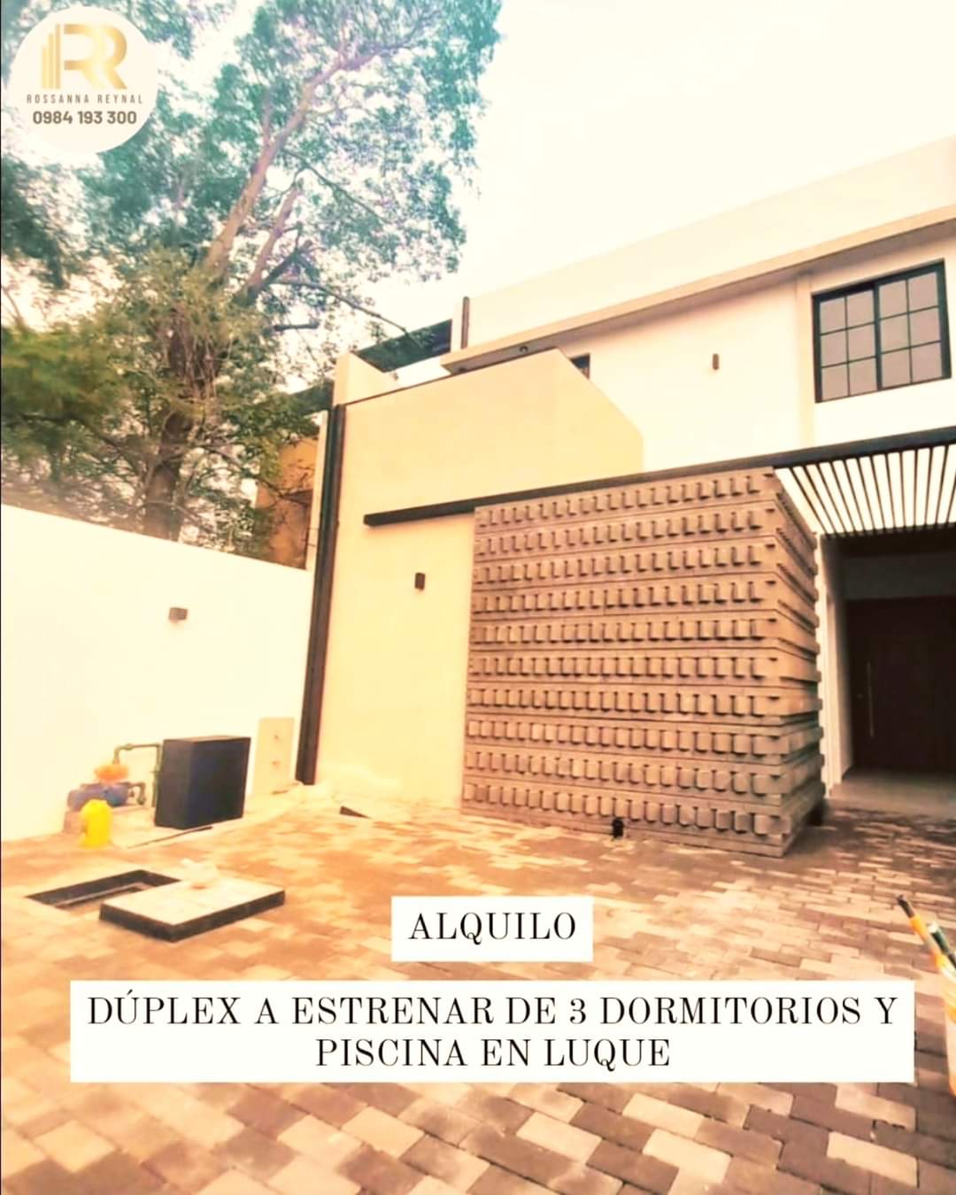 ALQUILO DÚPLEX ZONA CONMEBOL A ESTRENAR DE 3 DORMITORIOS Y PISCINA !! . Ref #X1EFDA
