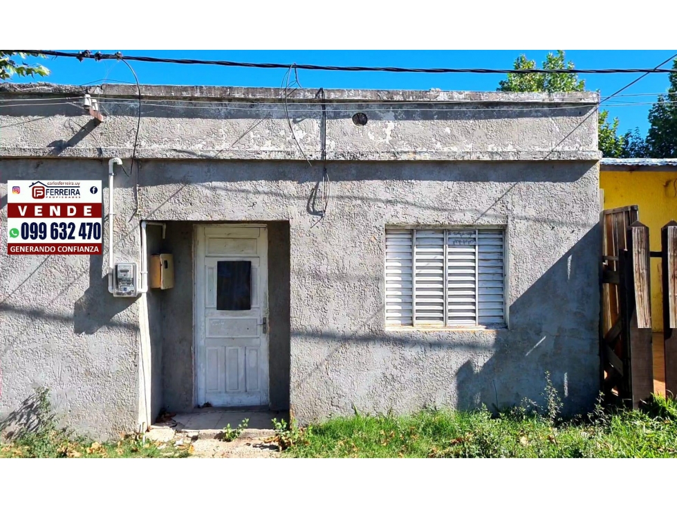VENDE - 2 CASAS DE 2 DORMITORIOS CADA UNA Y PATIO - CIUDAD DE RIVERA. Ref #SAE511 - infocasas.com.uy
