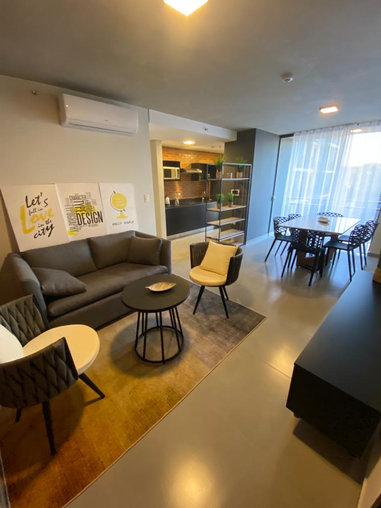 Alquilo departamento de dos dormitorios amoblado zona Cit. Ref #O6B64F - infocasas.com.py