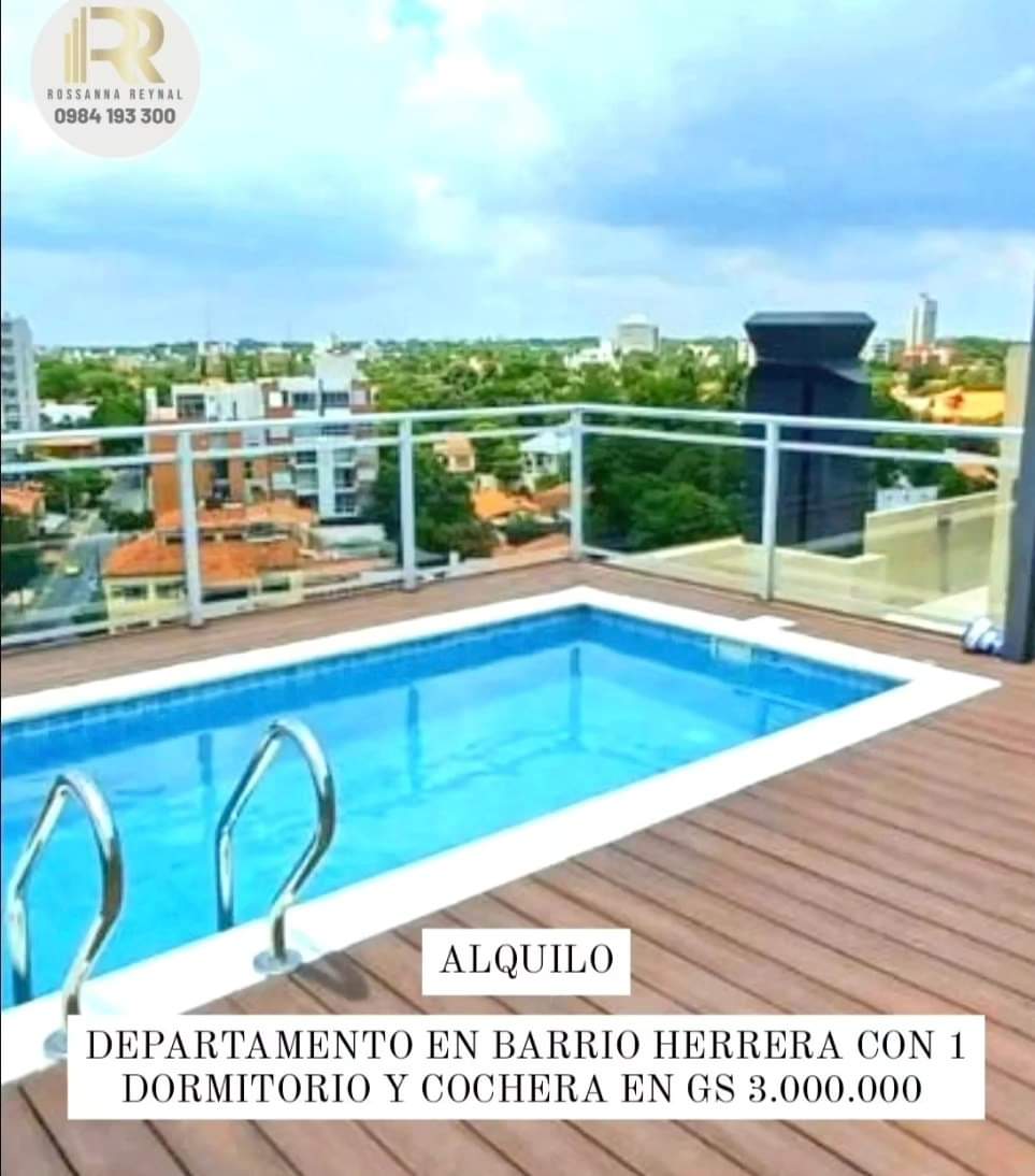 ALQUILO DEPARTAMENTO EN BARRIO HERRERA DE 1 DORMITORIO Y COCHERA!. Ref #D54268
