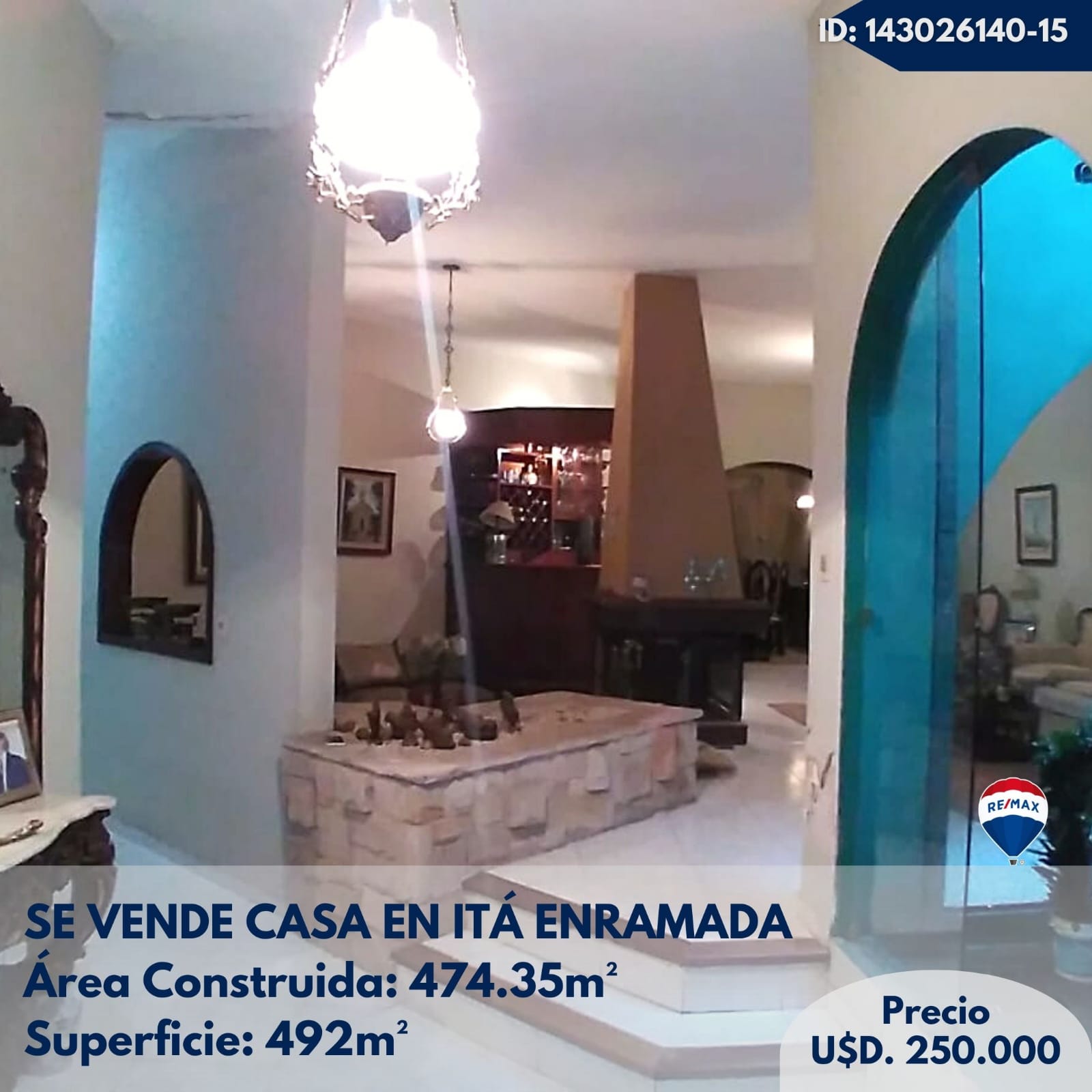 VENTA-RESIDENCIA ITÁ ENRAMADA, ASUNCION. Ref #WBDFCB - infocasas.com.py