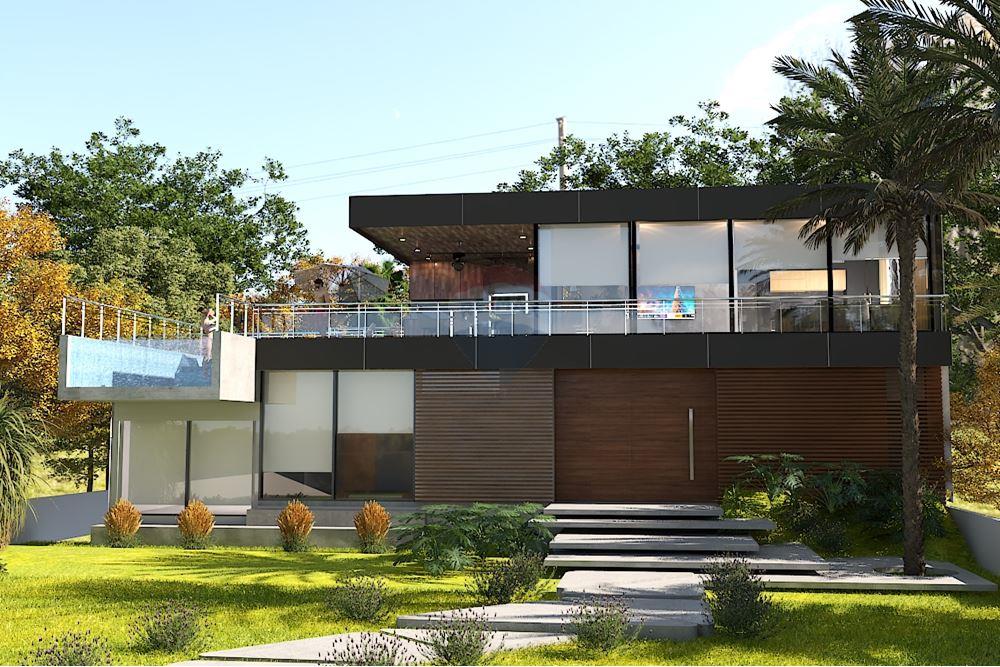 VENDO LUJOSA CASA EN POZO CON VISTA LAGO. Ref #S7B088 - infocasas.com.py