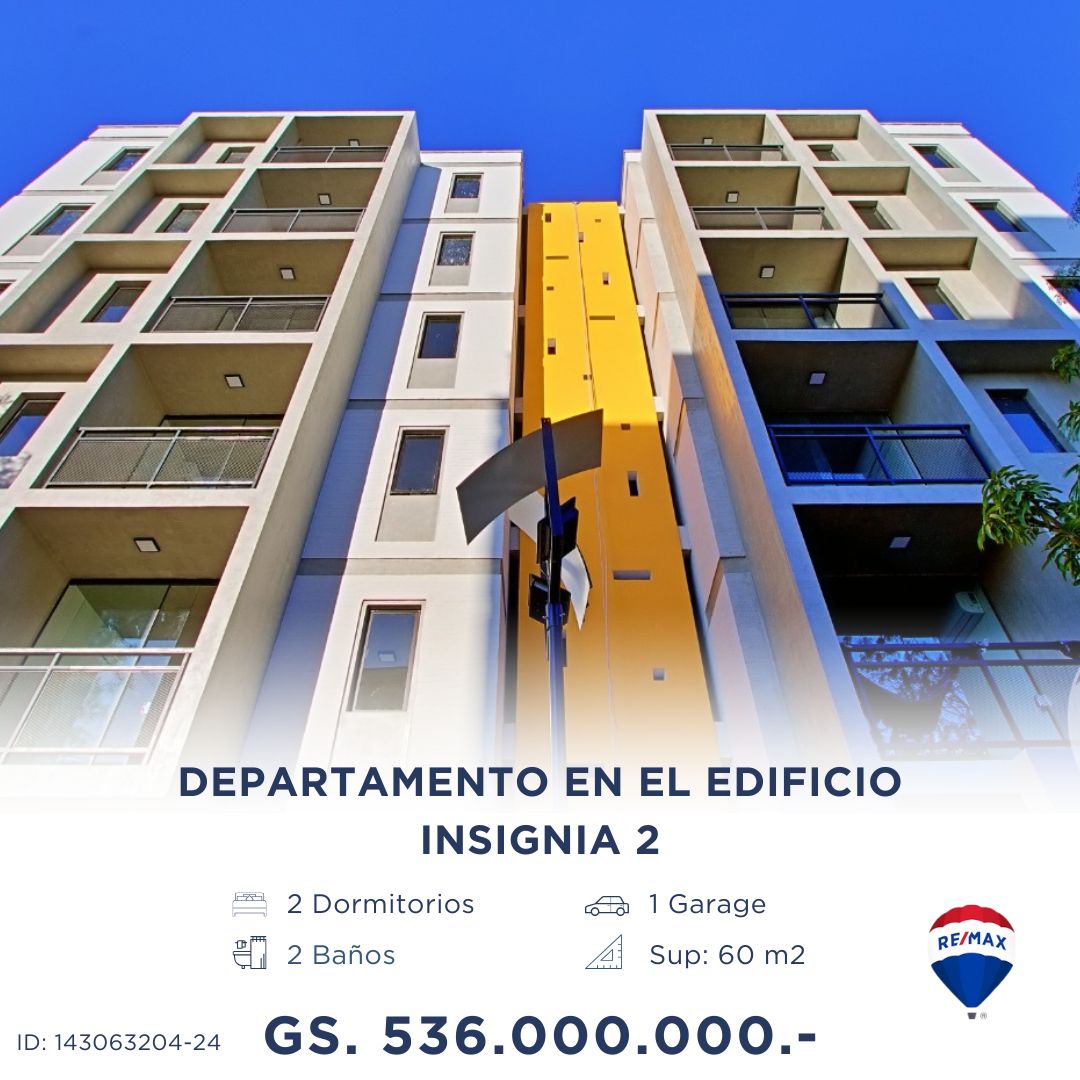 DEPARTAMENTO EN INSIGNIA . Ref #AFF666