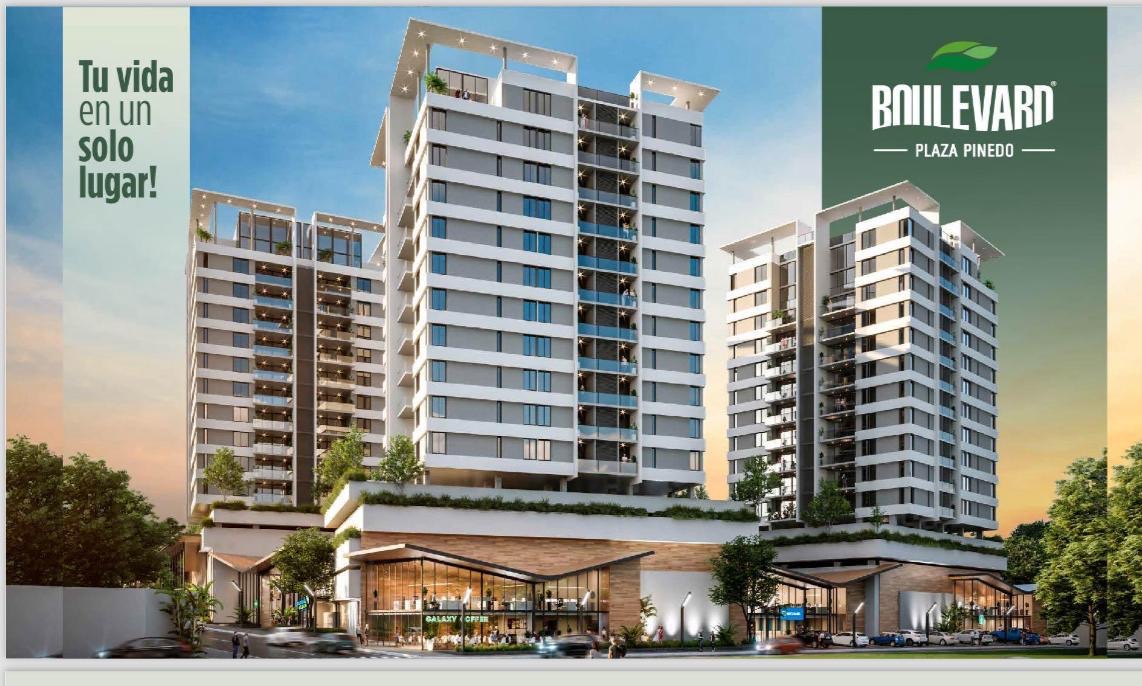 ALQUILO DEPARTAMENTO EN EDIFICIO BOULEVARD S.H.Y. Ref #JDA1AE1