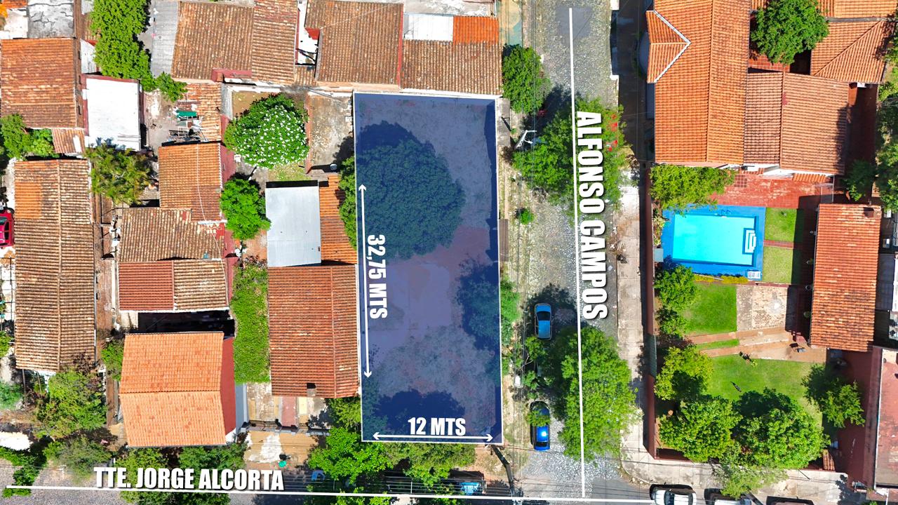 Terreno en Esquina en Vista Alegre, Asunción. Ref #UJA23CE