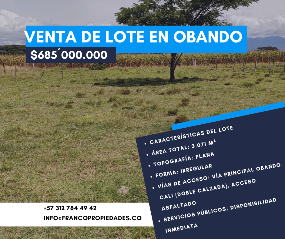 Lote en Venta en Obando, Obando
