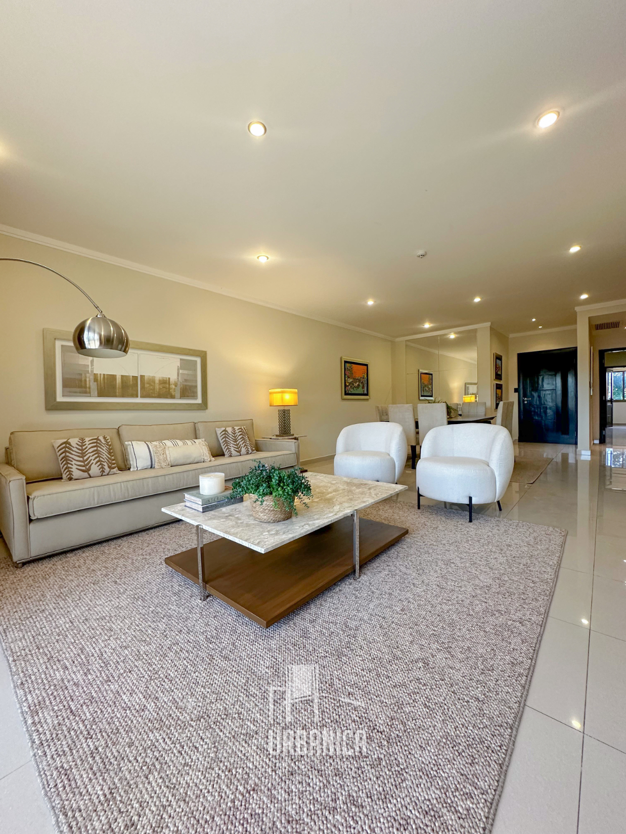 Alquilo departamento de 3 dormitorios amoblado con área de servicio . Ref #O23710 - infocasas.com.py