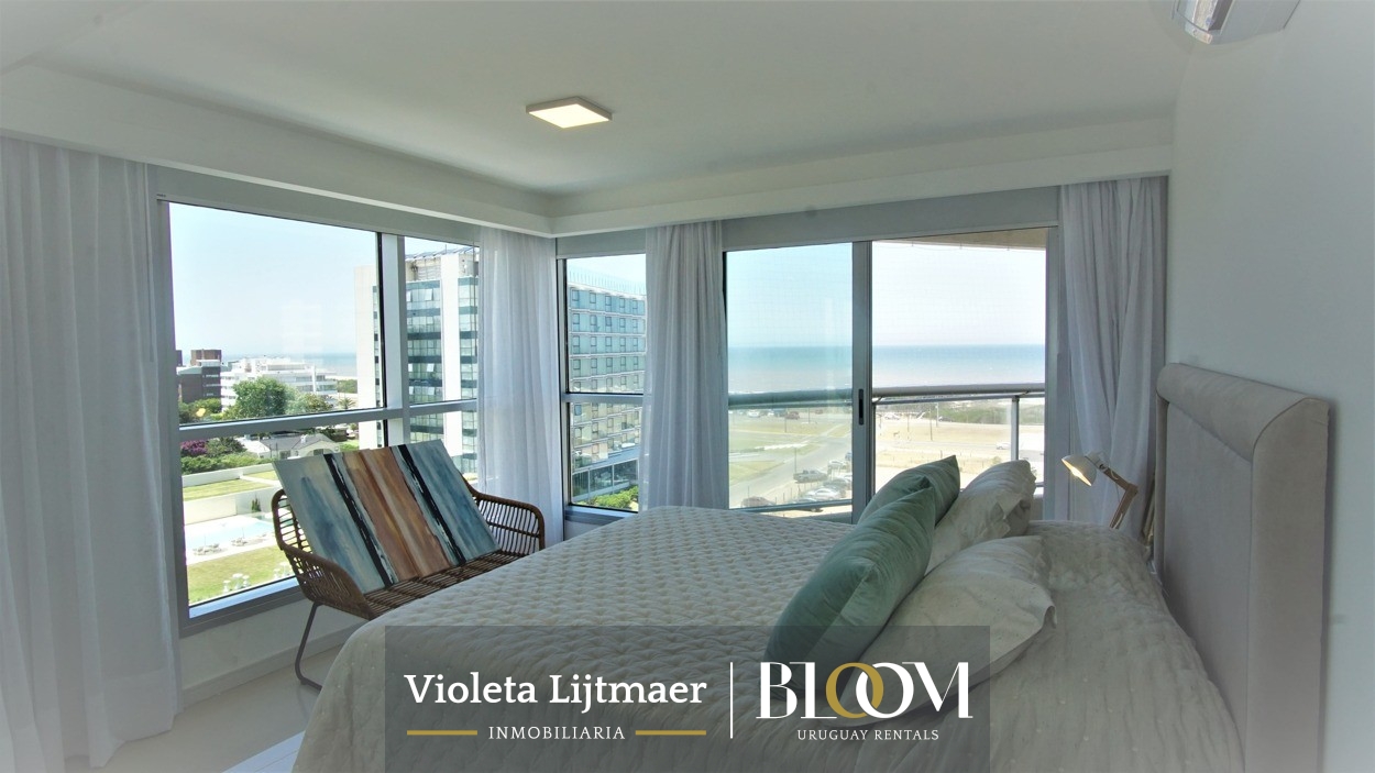 Alquiler anual apartamento, 3 Dormitorios y dependencia, Full Amenities, Look Brava, Playa Brava ...