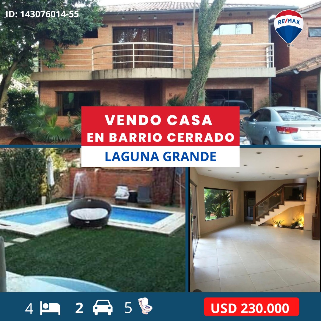 vendo Residencia , Barrio cerrado . Ref #QD53ED