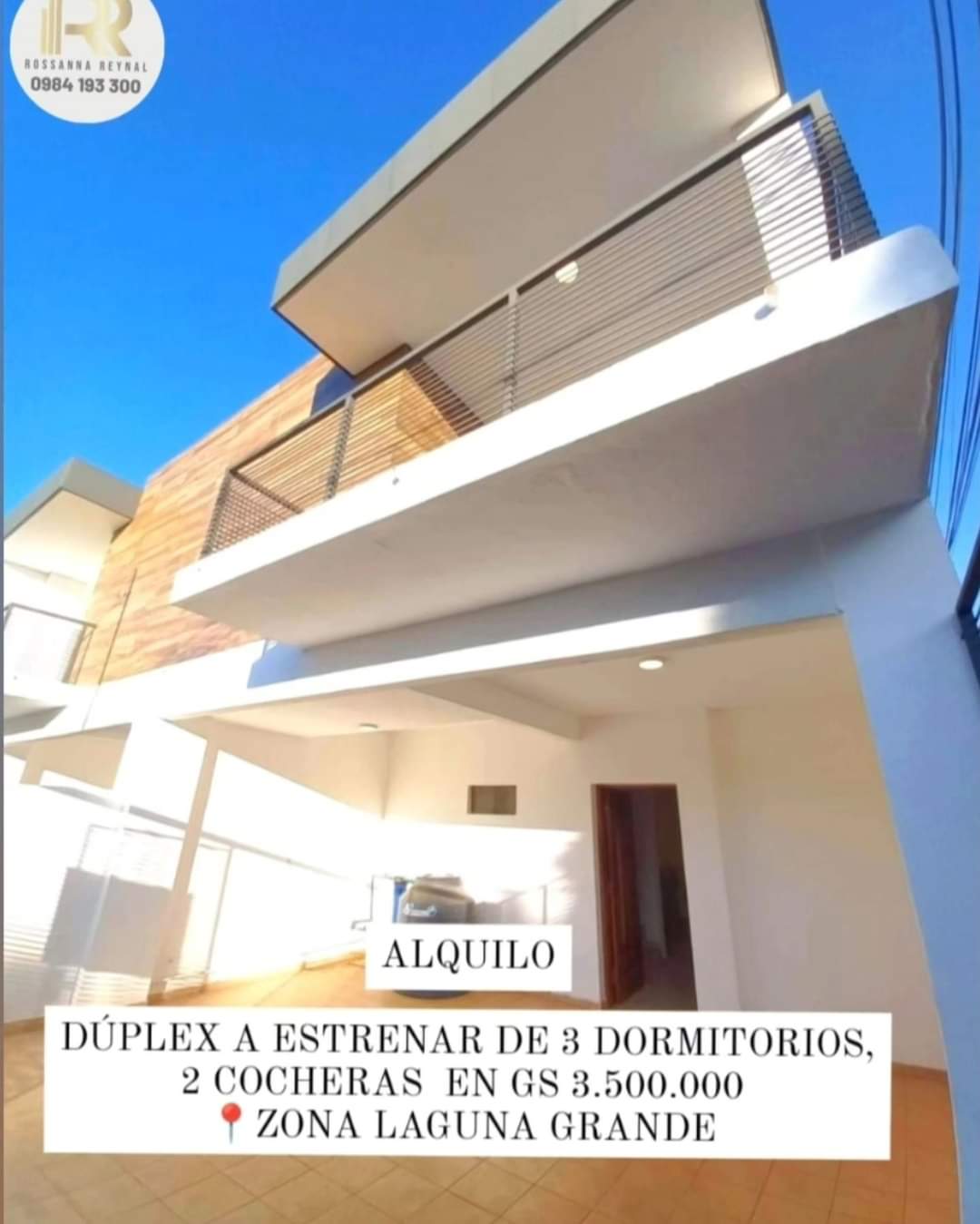 ALQUILO DÚPLEX A ESTRENAR EN FERNANDO DE LA MORA CON 3 DORMITORIOS Y 2 COCHERAS. Ref #Q20CE2 ...