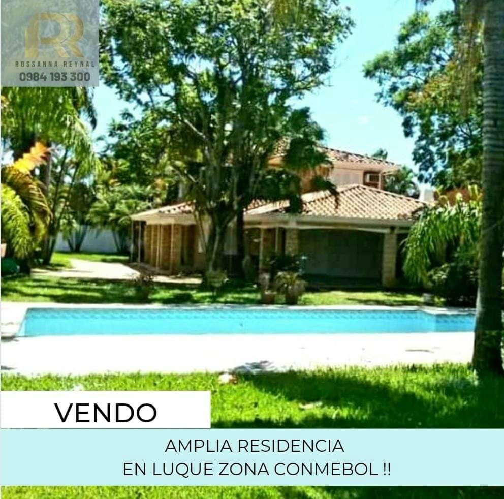 VENDO AMPLIA RESIDENCIA EN LUQUE ZONA CONMEBOL ‼️. Ref #M5DCAC - infocasas.com.py