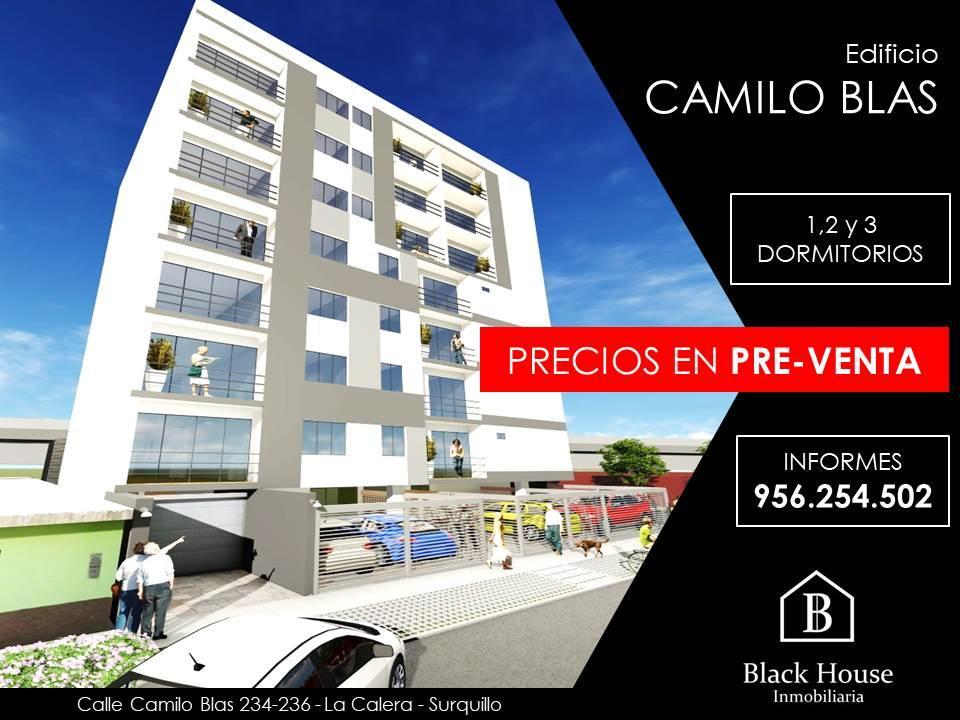 VENTA DE DEPARTAMENTOS / LA CALERA - SURQUILLO. Ref #H07DB