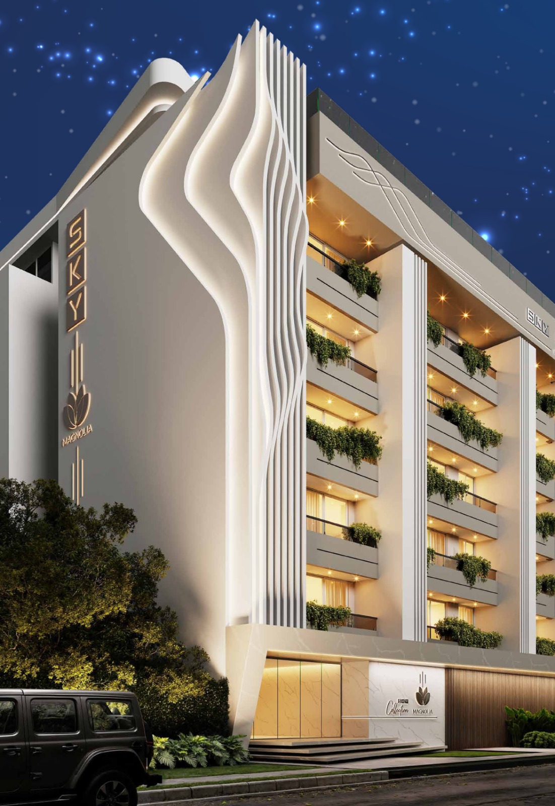 MONOAMBIENTE CON BALCON EN PRE - VENTA “Edificio Sky Magnolia” en Equipetrol . Ref #REC849