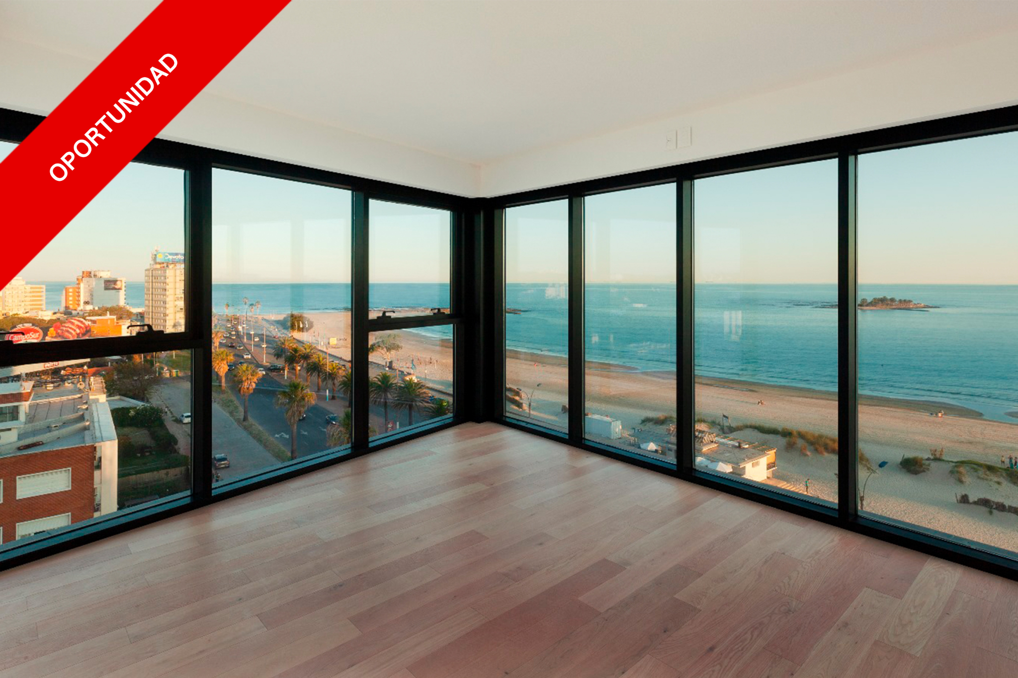 Piso Alto Con Imponente Vista Al Mar, Tres Dormitorios En Malvín ID ...