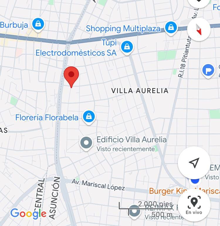 VENDO TERRENO EN VILLA AURELIA A UNA CUADRA DE MADAME LYNCH. Ref #E31C4F - infocasas.com.py