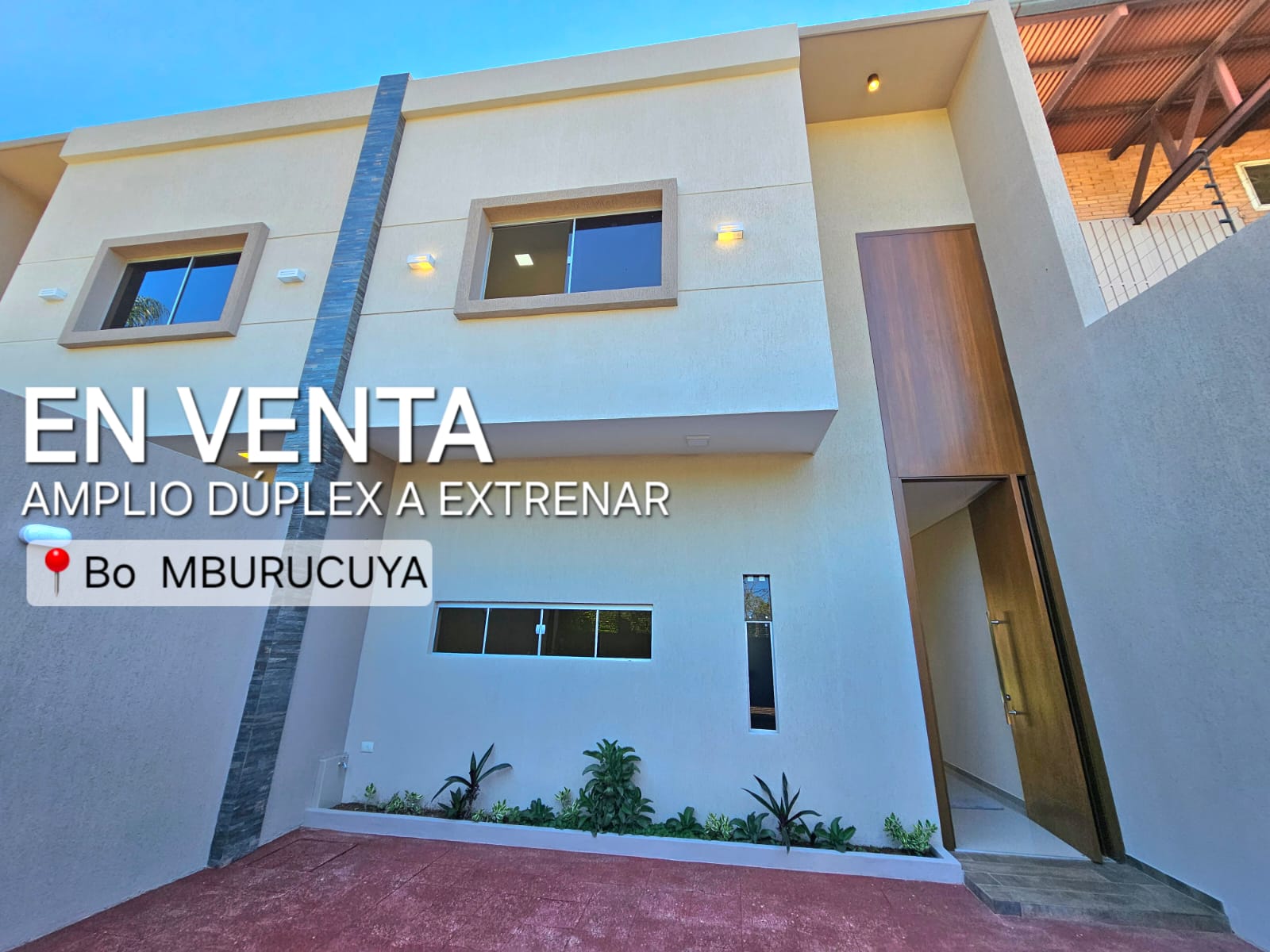 EXCLUSIVO DUPLEX DE 3 HABITACIONES EN Bo. MBURUCUYA. Ref #O97CE2 - infocasas.com.py