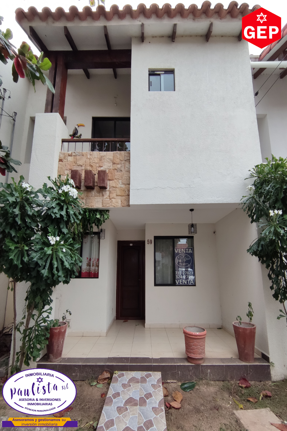 CASA EN VENTA DE 3 DORMITORIOS, CONDOMINIO LAS PRADERAS, AV BANZER KM 8 1/2. Ref #VBB6D2