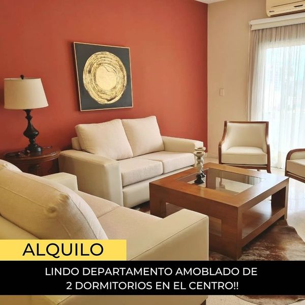 ALQUILO LINDO DEPARTAMENTO AMOBLADO DE 2 DORMITORIOS, EN EL CENTRO‼️ . Ref #NC683C - infocasas ...