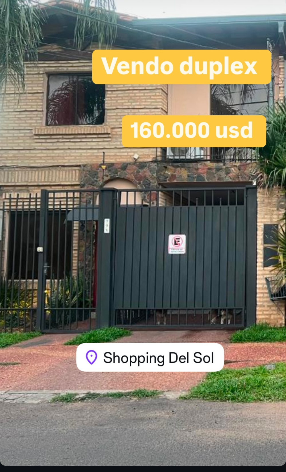 Vendo Duplex Con Inmejorable Ubicación Las Lomas Shop Del Sol . Ref #J3CB5D - infocasas.com.py