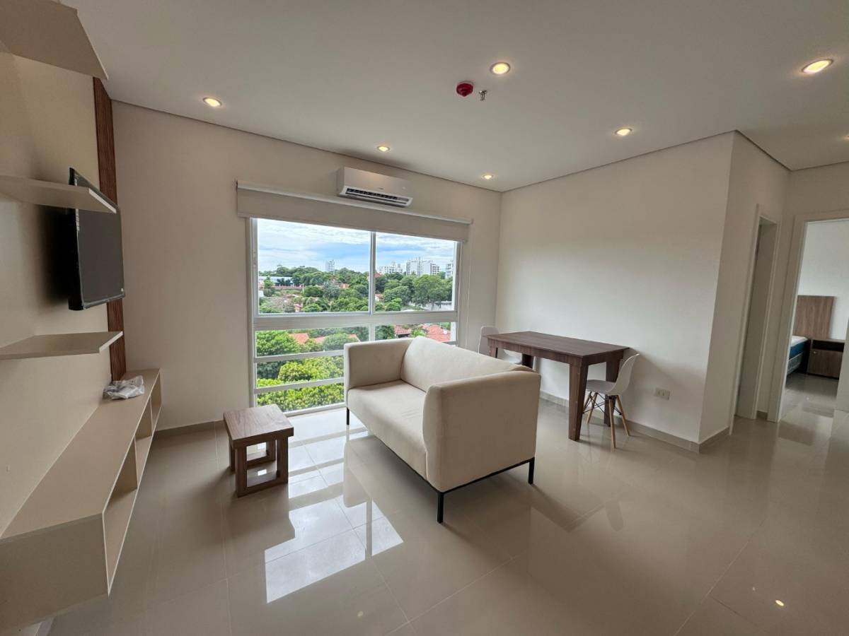 ALQUILO DEPARTAMENTO AMOBLADO UN DORMITORIO EN LAS MERCEDES. Ref #W729EB