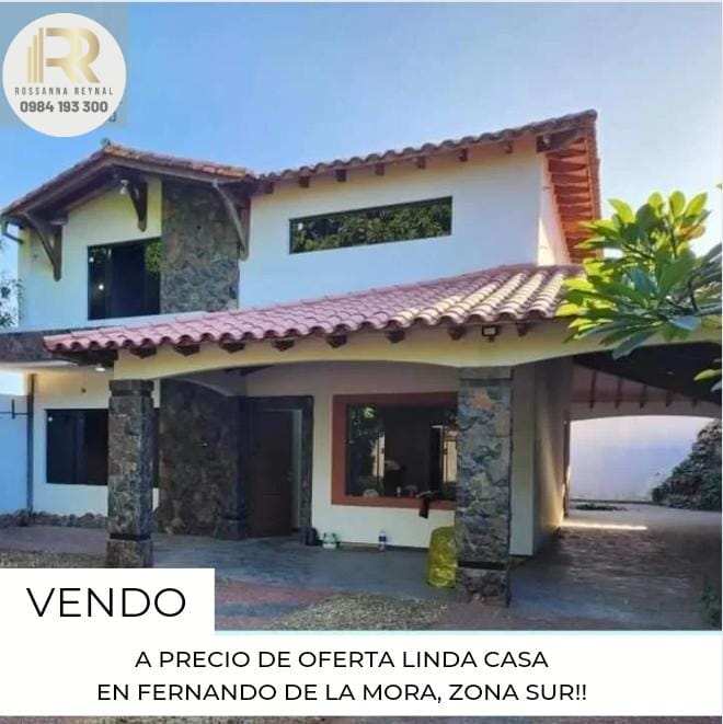VENDO A PRECIO DE OFERTA LINDA CASA EN FERNANDO DE LA MORA ZONA SUR ‼️. Ref #F86032 - infocasas ...