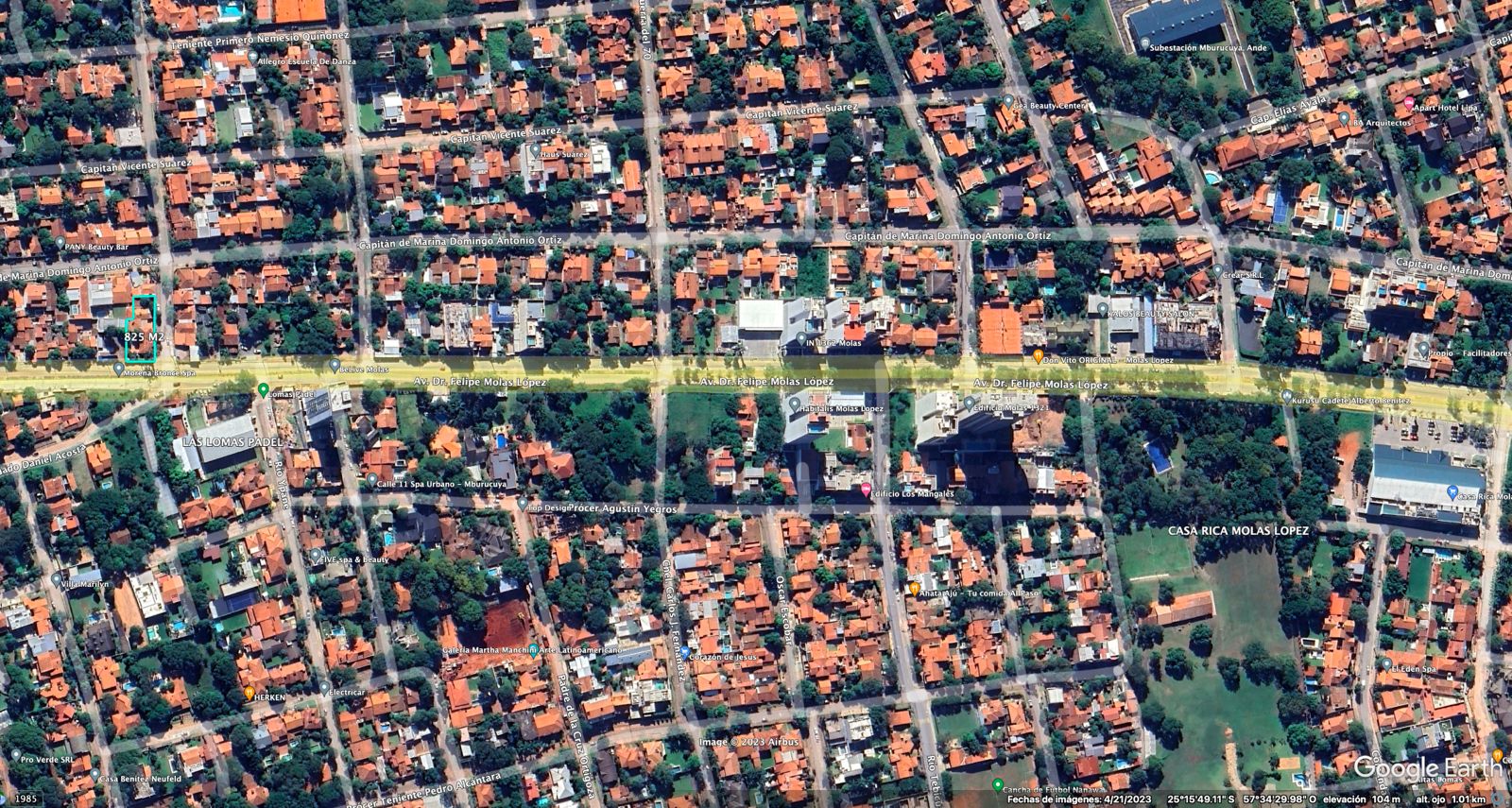 Vendo terreno en esquina. Zona Molas Lopez - Pellegrini. Cod 077 . Ref ...