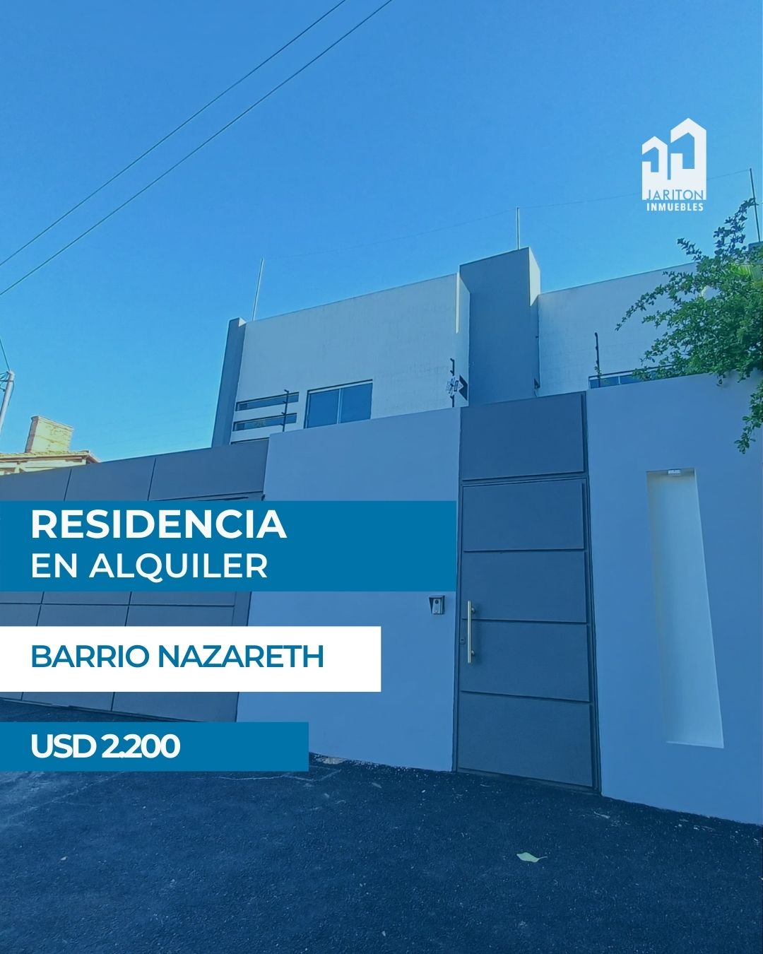 ALQUILO HERMOSA RESIDENCIA EN BARRIO NAZARETH. Ref #I6CE71 - infocasas.com.py