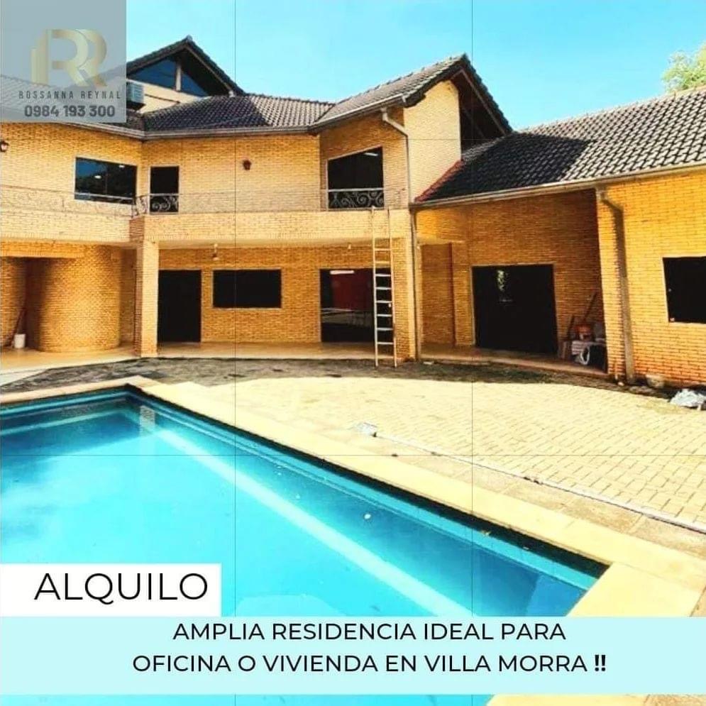 ALQUILO AMPLIA RESIDENCIA IDEAL PARA OFICINA O VIVIENDA EN VILLA MORRA. Ref #GB1054 - infocasas ...