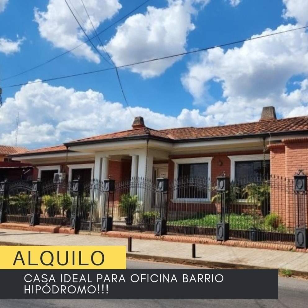 ALQUILO CASA TODA EN PLANTA BAJA IDEAL PARA OFICINA EN BARRIO HIPÓDROMO ‼️. Ref #U96CE8 ...