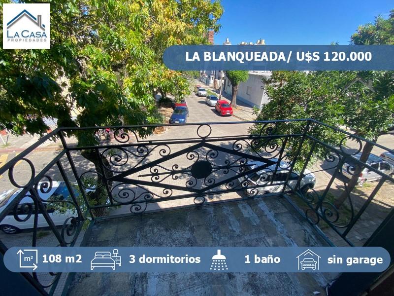 Casa en venta 3 dormitorios en La Blanqueada para reciclar. Ref #R50AC9 - infocasas.com.uy