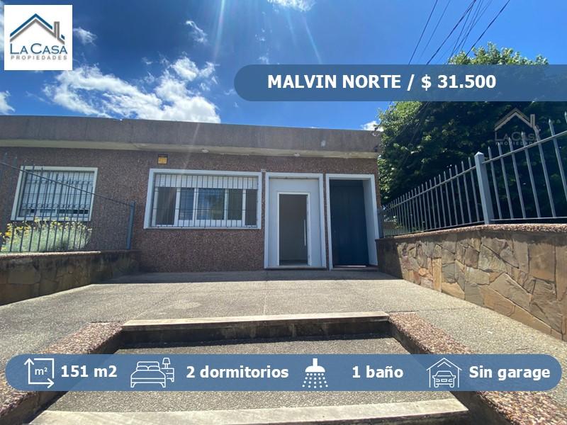 Casa en Alquiler de 2 dormitorios en Malvin Norte. Ref #B9446F - infocasas.com.uy